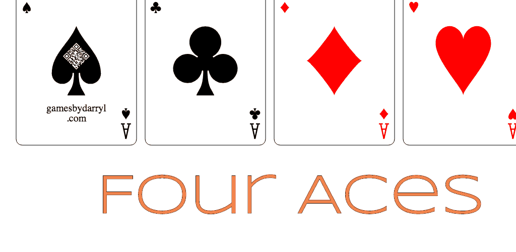 Play Four Aces From Games By Darryl